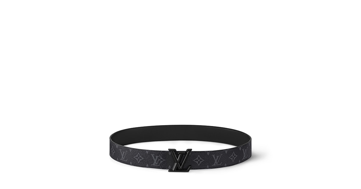 LV Dimension 40mm Reversible Belt Monogram Eclipse - Belts - M8962S | LOUIS VUITTON